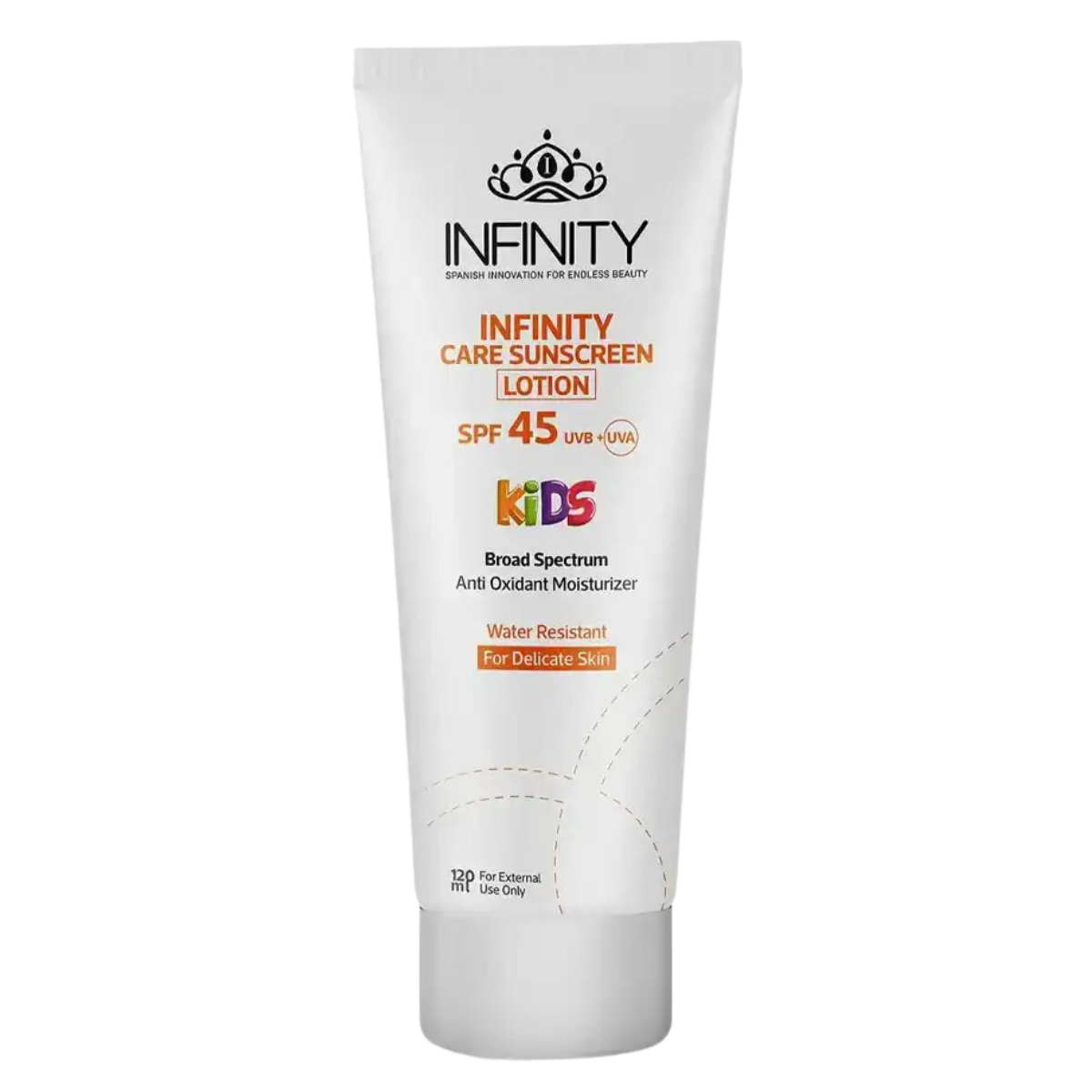 انفينيتى كير كيدز لوشن واقى من الشمس للأطفال بعامل حماية (SPF 45) عرض – Nefro Glow