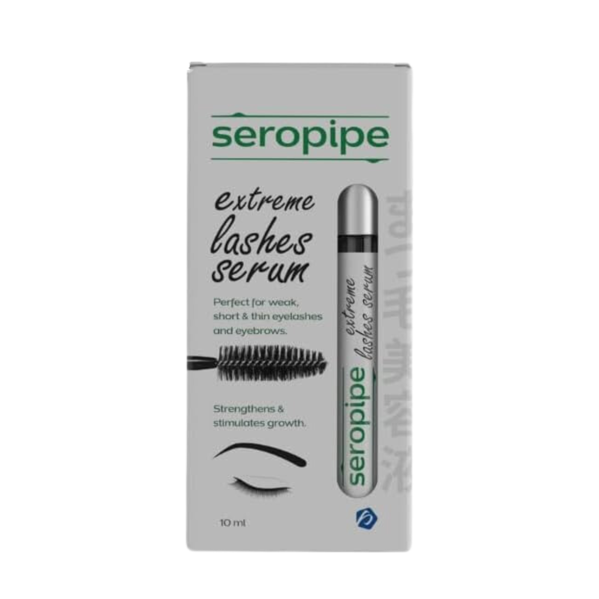 Seropipe Eyelash and Eyebrow Treatment Serum 10 ml - Seropipe – Nefro Glow