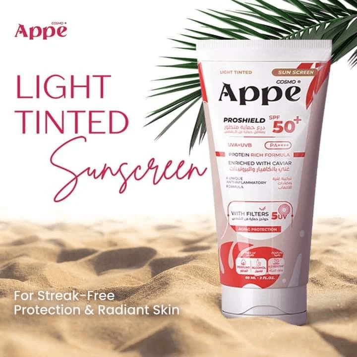 Appe Sunscreen Light SPF 50+ 60 ml - Appe – Nefro Glow