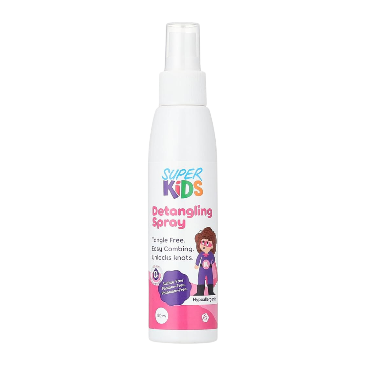 Super Kids Detangling Spray 120 ml - Super kids – Nefro Glow