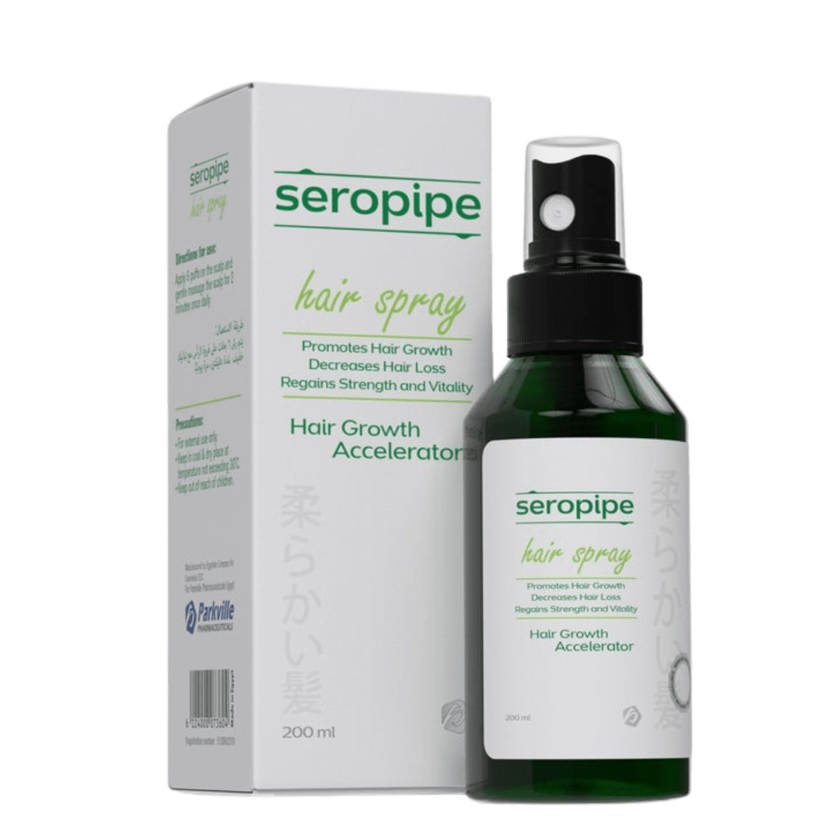 Seropipe hair growth spray 200 ml - Seropipe – Nefro Glow