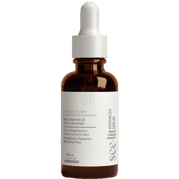 See lit Advanced Serum with Niacinamide and Zinc 30 ml – Nefro Glow
