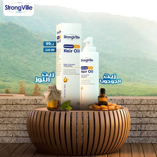 Strongville Hair Oil 200ml - Strongville – Nefro Glow