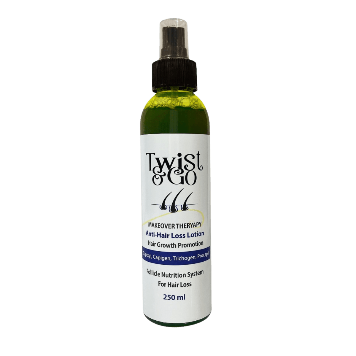 تويست اند جو لوشن ضد تساقط الشعر 250 مل - Twist & Go – Nefro Glow