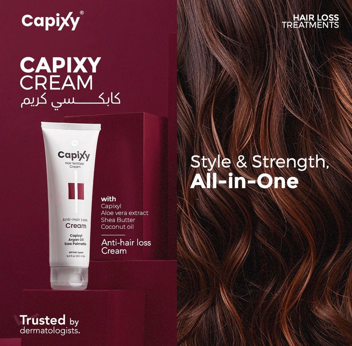 Capixy hair cream 120 ml - Capixy – Nefro Glow