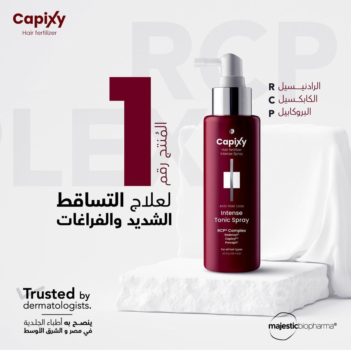 Capixy Intense Hair Loss Treatment Spray 125 ml - Capixy – Nefro Glow